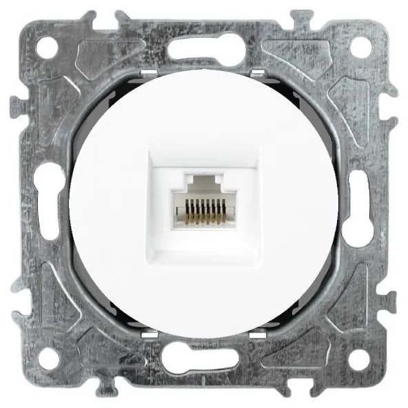 Elhard Datová zásuvka Rondo RJ45, bílá RD2021W