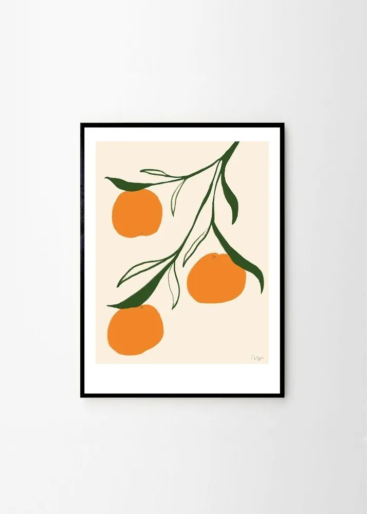 Plakát 30x40 cm Orange – Anna Mörner – The Poster Club