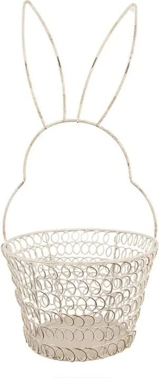 Kovový košík "Zajíček" - 34 cm