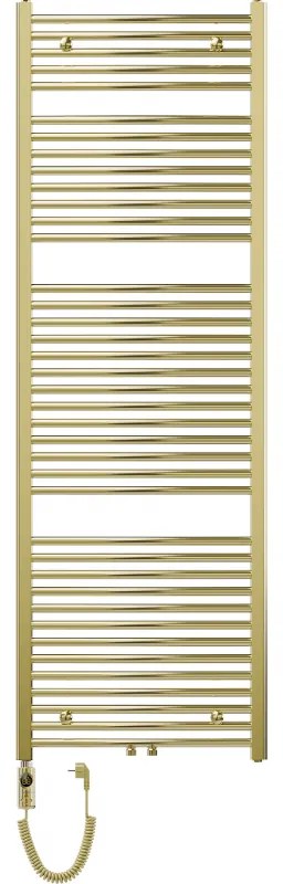 Mexen Ares, elektrické topné těleso 1800 x 600 mm, 600 W, zlatá lesklá, W102-1800-600-2900-50