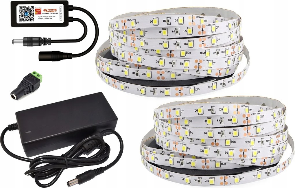Set Led B Zimna 10M IP20 300d WiFi Smart Tuya