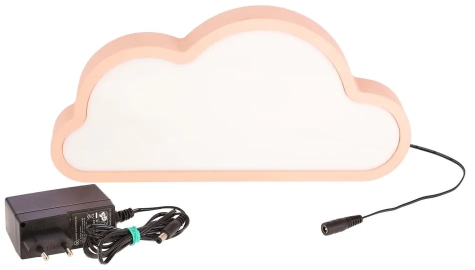 Růžová dětská lampička Cloud – Candellux Lighting