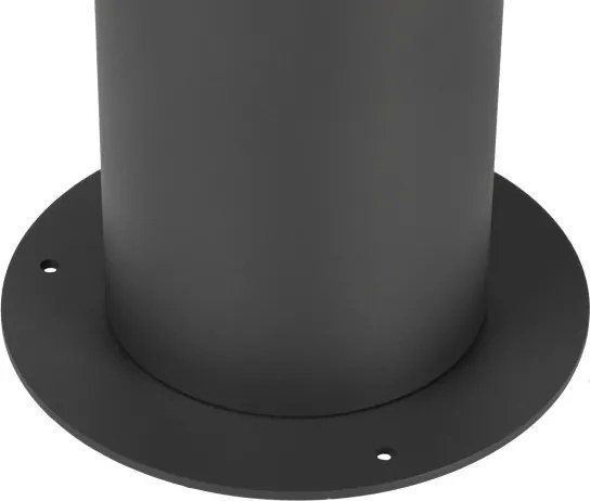 Kanlux 46084-Venkovní lampa se senzorem STONO 1xE27/15W/230V 50 cm IP65 antracit