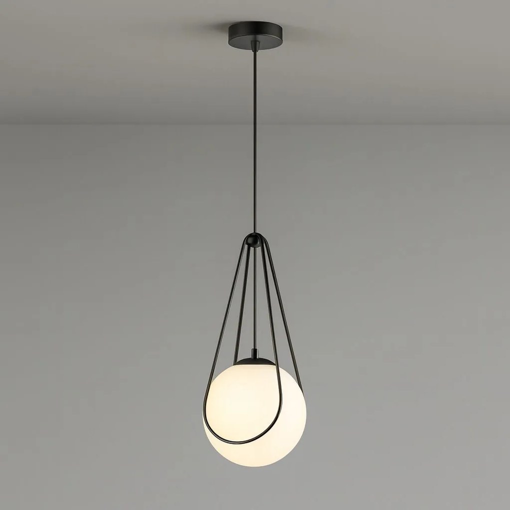 Toolight Závěsné osvětlení Modern D33 APP1792-1CP 20cm černé