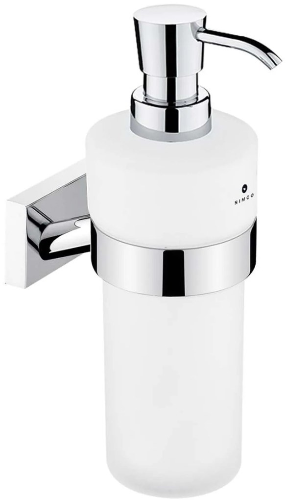Nimco Keira - Dávkovač mýdla s držákem, matné sklo/chrom KE 22031W-26