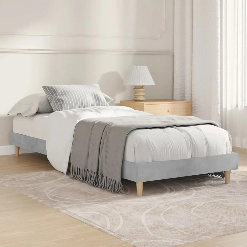 vidaXL Rám postele 75 x 190 cm kompozitní dřevo [832102] Barva: Bílá