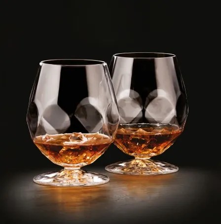 BOHEMIA PRESTIGE DESIRE SKLENICE NA KOŇAK V TUBĚ 530 ML SADA 2KS