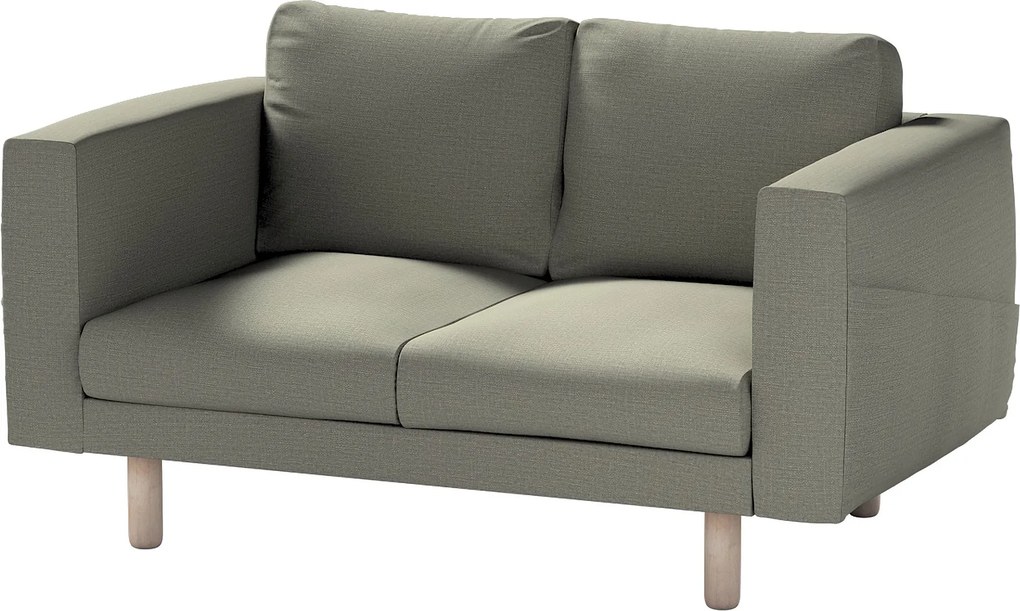 Potah na pohovku IKEA Norsborg 2-místná barva šedá látka pletený vzor