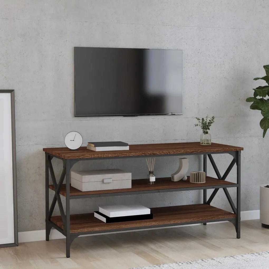 vidaXL TV skříňka 100 x 40 x 50 cm kompozitní dřevo [825792] Barva: šedá sonoma