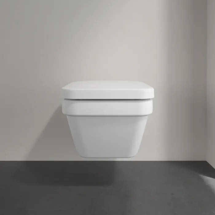 VILLEROY & BOCH Villeroy &amp; Boch ARCHITECTURA - WC mísa beztrámová, 530x370x316 mm, závěsný model, DirectFlush, bílá alpin 5685R001