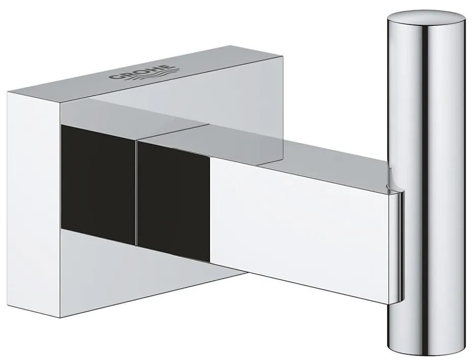 GROHE 40511001 - Háček na koupací plášť ESSENTIALS CUBE lesklý chrom