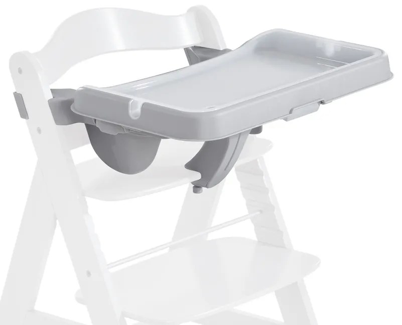 Pultík Alpha Tray grey k rostoucí židličce Hauck Alpha+
