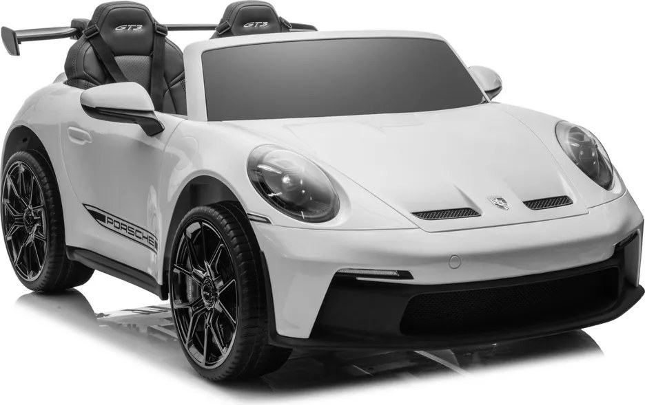 LEAN CARS Autíčko na baterii DK-P911 Porsche GT3 24 V, bílé