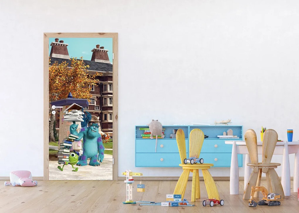 Dětská vliesová fototapeta na zed' Příšerky s.r.o. Přátelé, Disney | 90 x 202 cm | DFTDNV 5438