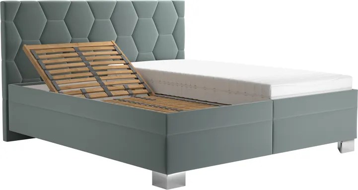 FALCO Postel Paloma 180x200 světle zelená