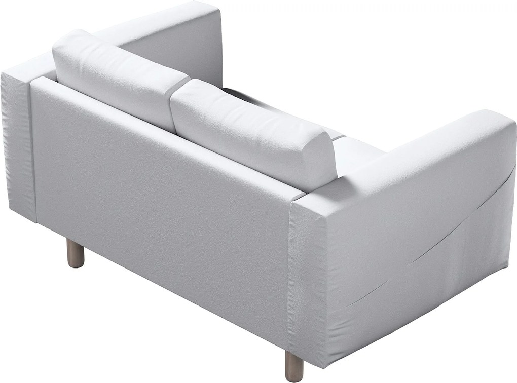 Potah na pohovku IKEA Norsborg 2-místná barva bílá látka pletený vzor