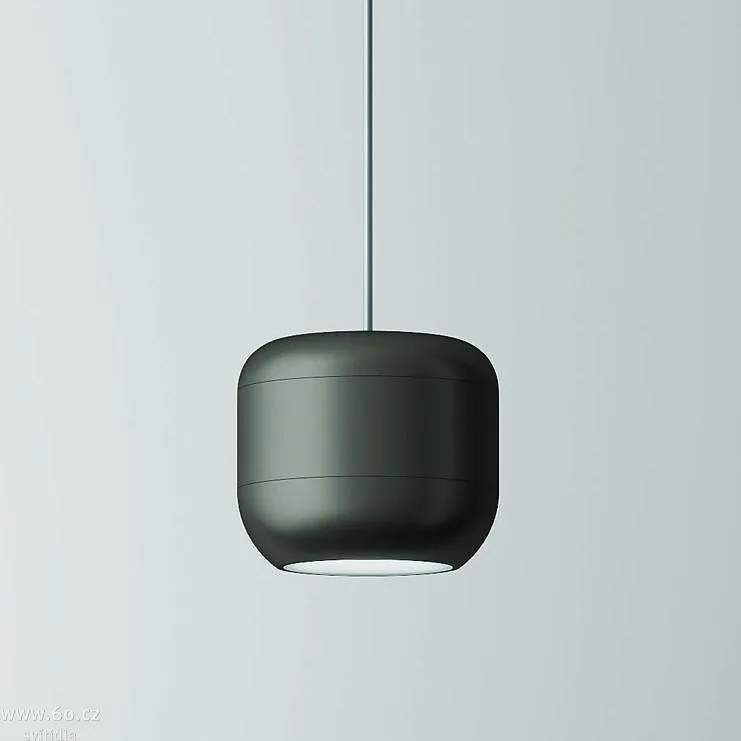 Axolight Urban P, niklové závěsné svítidlo, 15W LED 3000K stmívatelné, výška 16cm