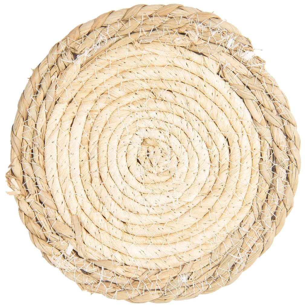 Kulatý podtácek z mořské trávy I - Ø 18 cm