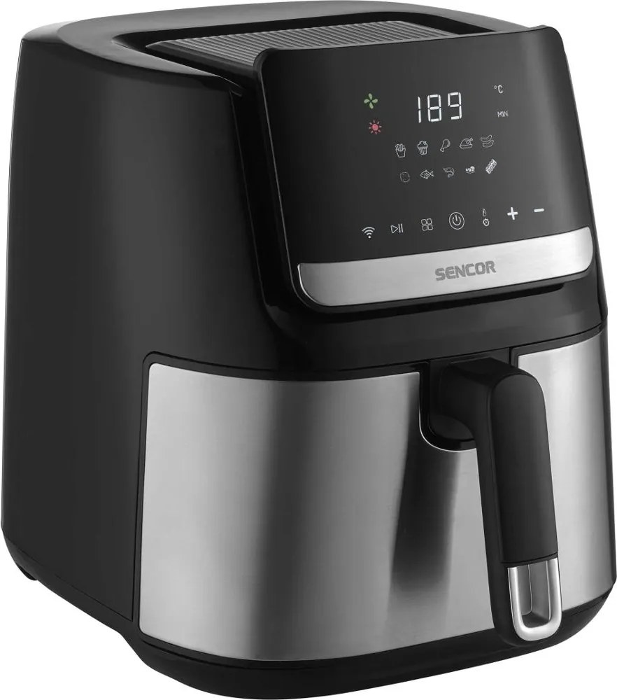 Sencor SFR 6600SS - Chytrá horkovzdušná fritéza