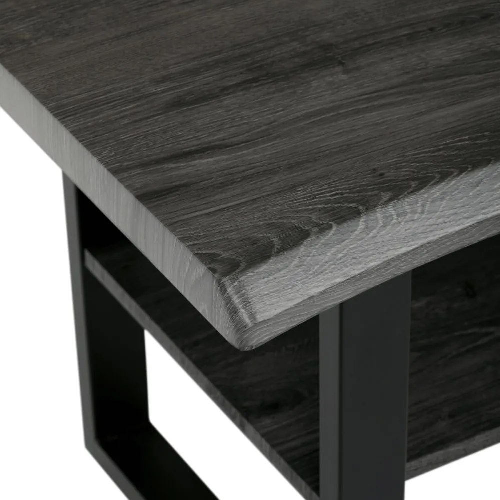Konferenční stolek CT-F4212 GREY, mdf, šedý dub (120 x 60) cm