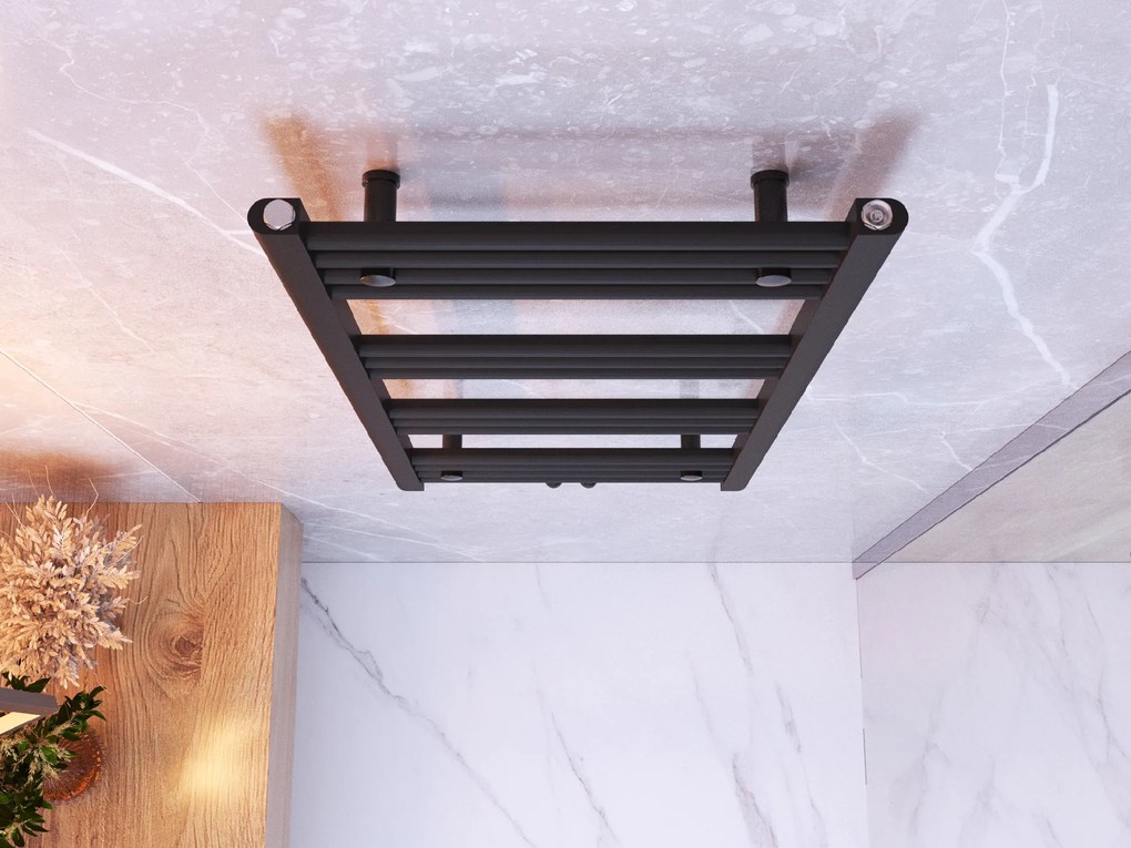 Gamma Erga Simple, topné těleso 1000x600 mm, 445 W, černá, ERG-LAV-SIMP-10060-BK