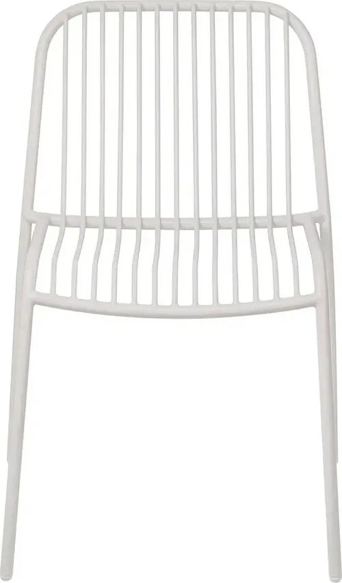 Světle šedá kovová zahradní židle Yua Wire – Blomus