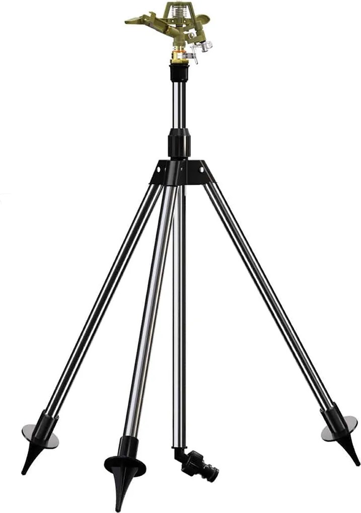 Impulzní zavlažovač trávníku SVEN s teleskopickým stojanem 30-360° Gardebruk