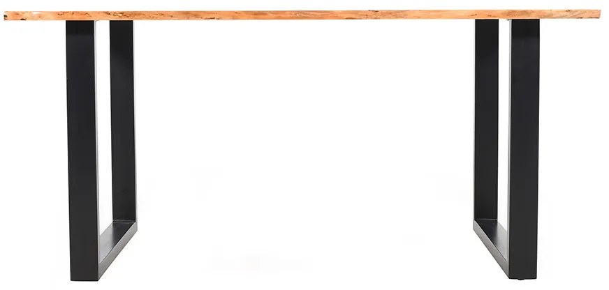 Designový jídelní stůl Tabassum 160 cm akácie s epoxidovou pryskyřicí