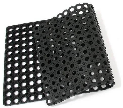 Gumová čisticí rohož Honeycomb 50 x 100 x 1,6 cm