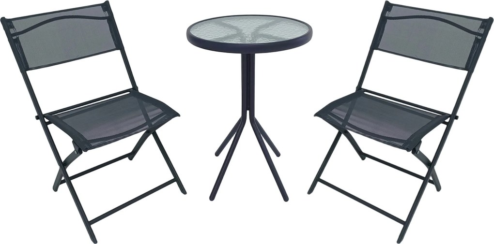 Greemotion Textilenový bistro set, 3dílný