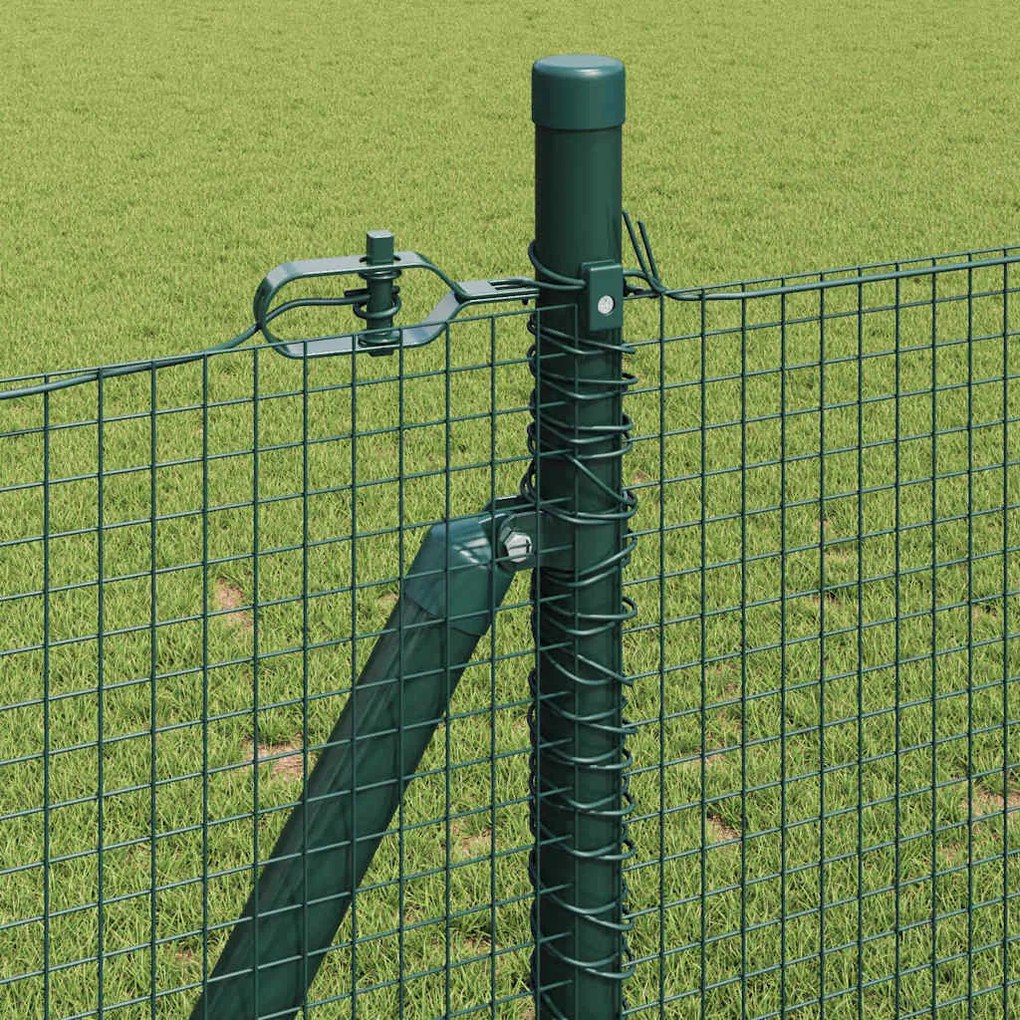 Svařovaná drátěná plotina s betonovou základnou 25 x 0,8 m 3352432