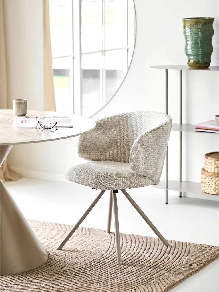 House Nordic Otoční židle FULHAM světlá 1001440