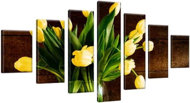 Tištěný obraz Žluté tulipány 210x100cm 2154A_7A
