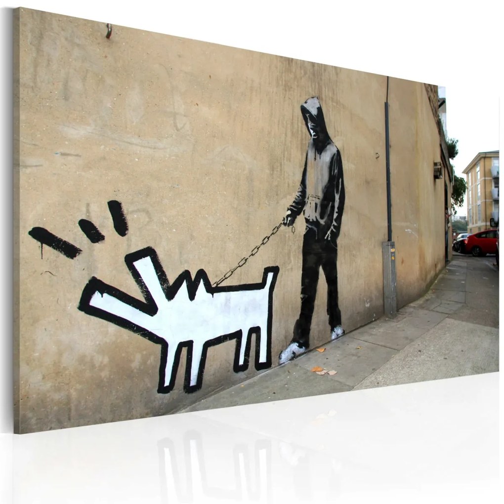 Obraz - Barking dog (Banksy)