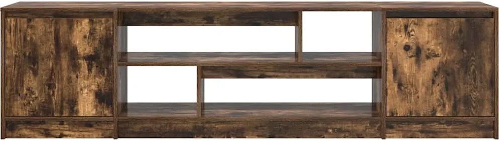 TV skříňka kouřový dub 188,5x41x50 cm kompozitní dřevo 3328421