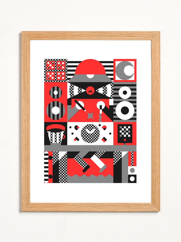 Jozef Tušan | My space Rám: Bez rámu, Velikost: 30 x 20 cm