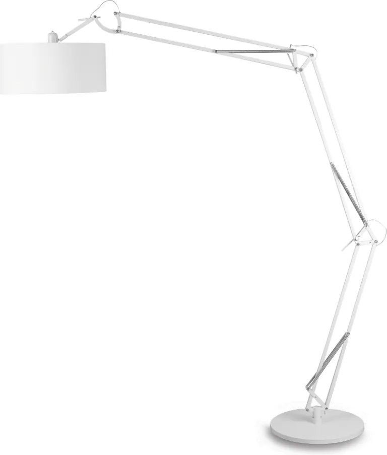 lampa Milano XL, bílá barva velikost: L, barva stínidla: linen light (LL) - 100% len