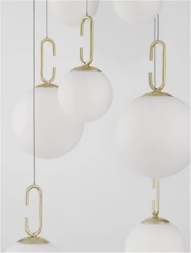 Závěsné LED svítidlo NOVA LUCE HOOK 52W 3000K 9695221 stmívatelné Triac