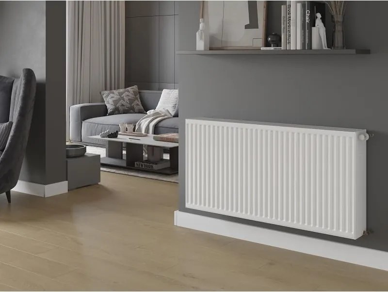 Mexen C33 deskový radiátor 400 x 1000 mm, boční připojení, 1689 W, bílý - W433-040-100-00