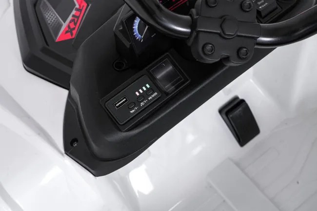 Elektrická čtyřkolka Quad Sport TX 4×4 bílá
