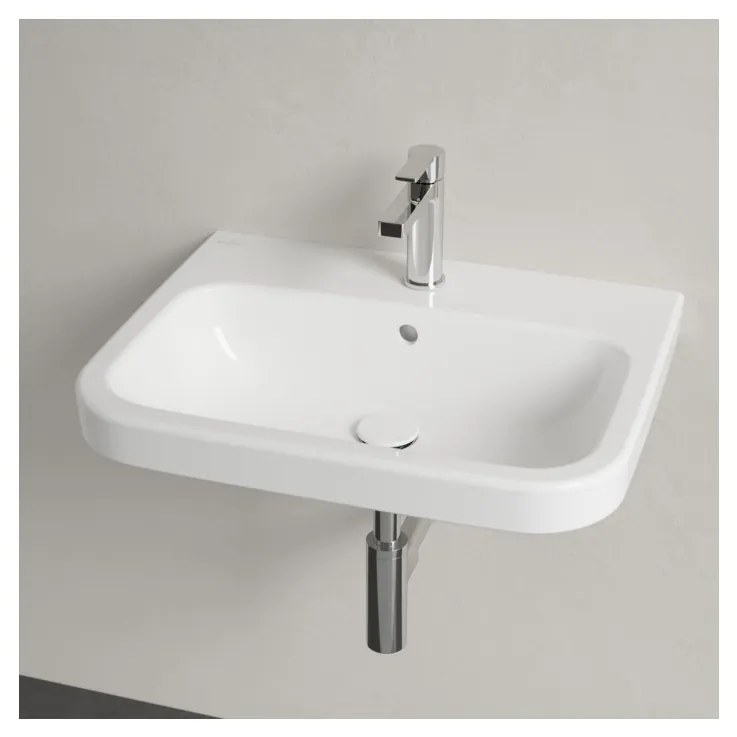 Villeroy & Boch ARCHITECTURA - Umyvadlo 600x470x180 mm, bez přepadu, bílá alpin CeramicPlus 418861R1