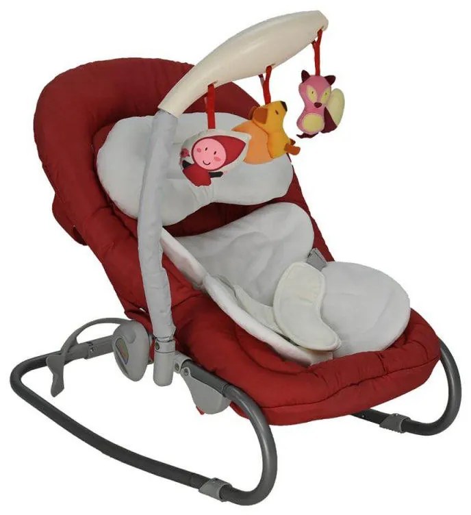 Bebe Stars Lehačka Relax Comfort Red