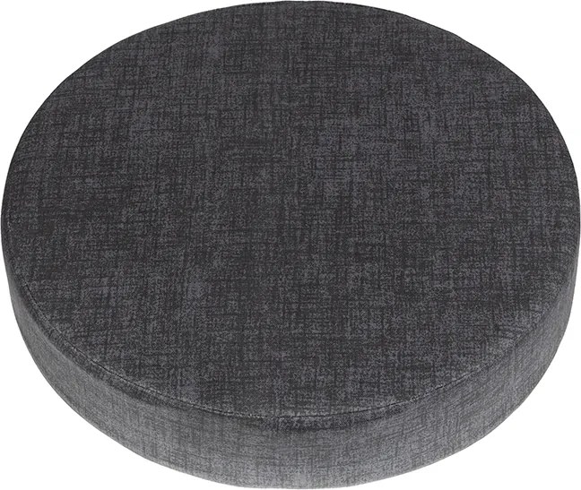 Bellatex Sedák KULATÝ Šedá 40 cm, (průměr), výška 8 cm