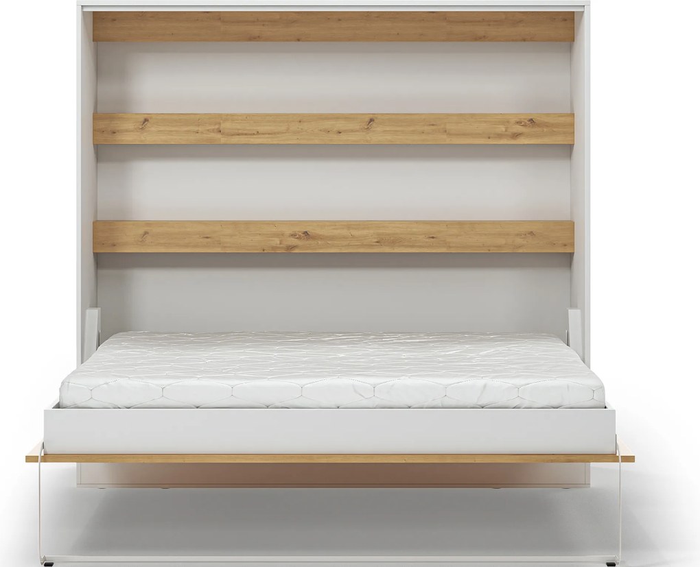 Devesto Sklápěcí postel Horizontální 160 Dub Artisan