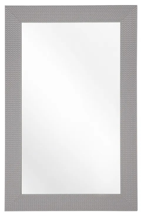 Zrcadlo šedé LELAVANDOU 60x90