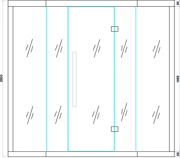BPS-koupelny Kombinovaná sauna 2v1  - Infrasauna + finská sauna 200x200, 5-6 osob