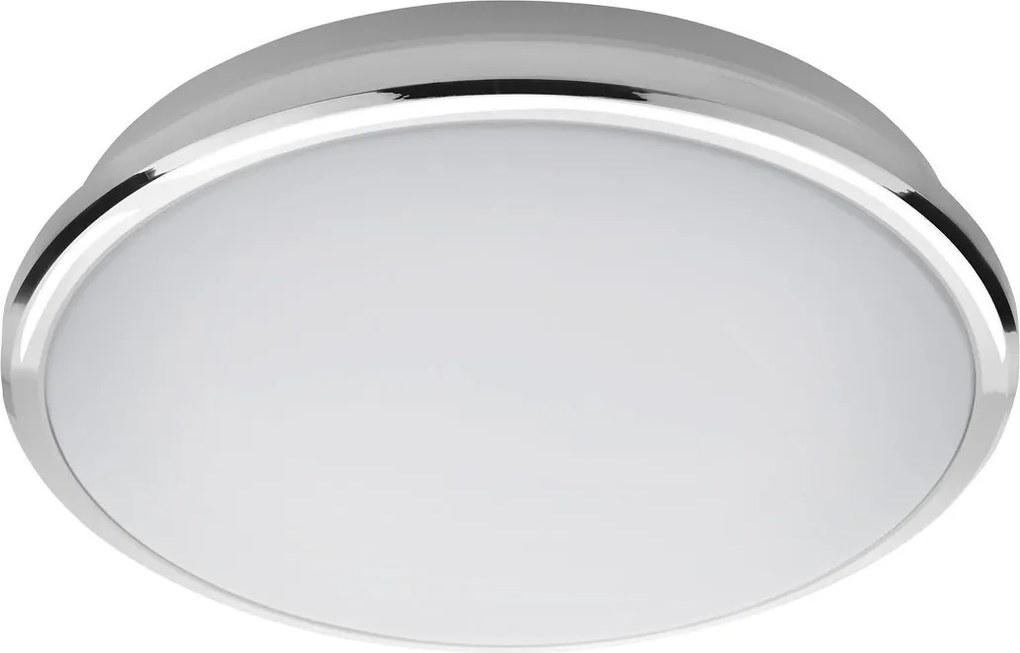 Sapho Sapho, SILVER stropní LED svítilna, průměr 29cm, 10W, 230V, 3000K/4000K/6500K, IP44, chrom, AU480