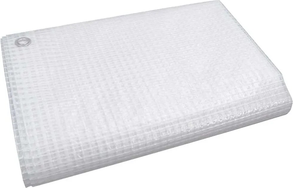 Plachta 140 g/m² 8 x 8 m bílá 151622