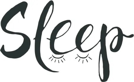 Samolepka Sleep