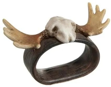 Kroužek na ubrousky ANTLERS - 9*4*5 cm